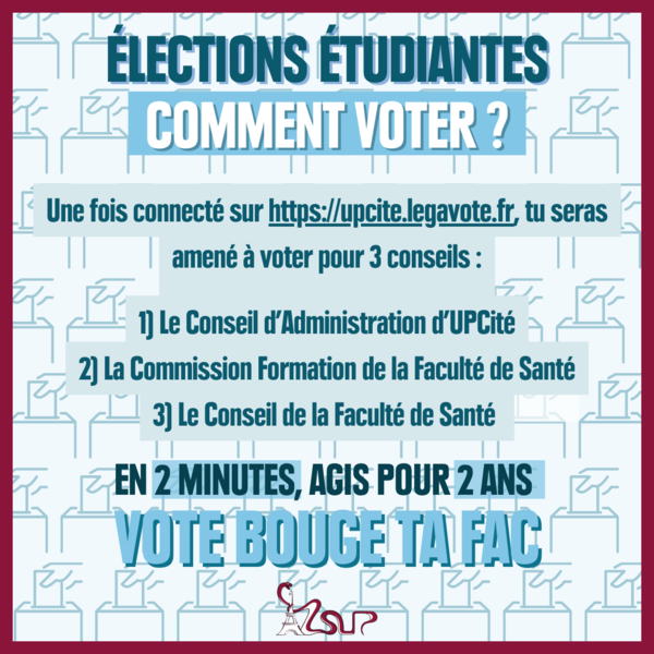 A2SUP - Association pour l'Accès Santé Université Paris Cité